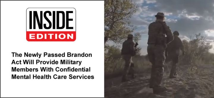 The Newly Passed Brandon Act Will Provide Military Members With